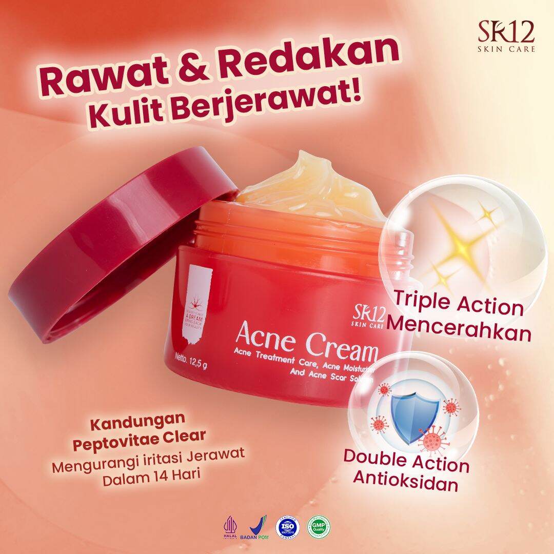 Acne Cream SR12 | Lazada Indonesia