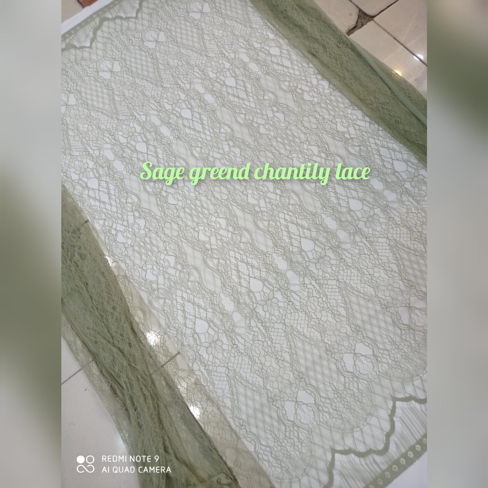 kain brokat chantily kain chantily lace panel | Lazada Indonesia