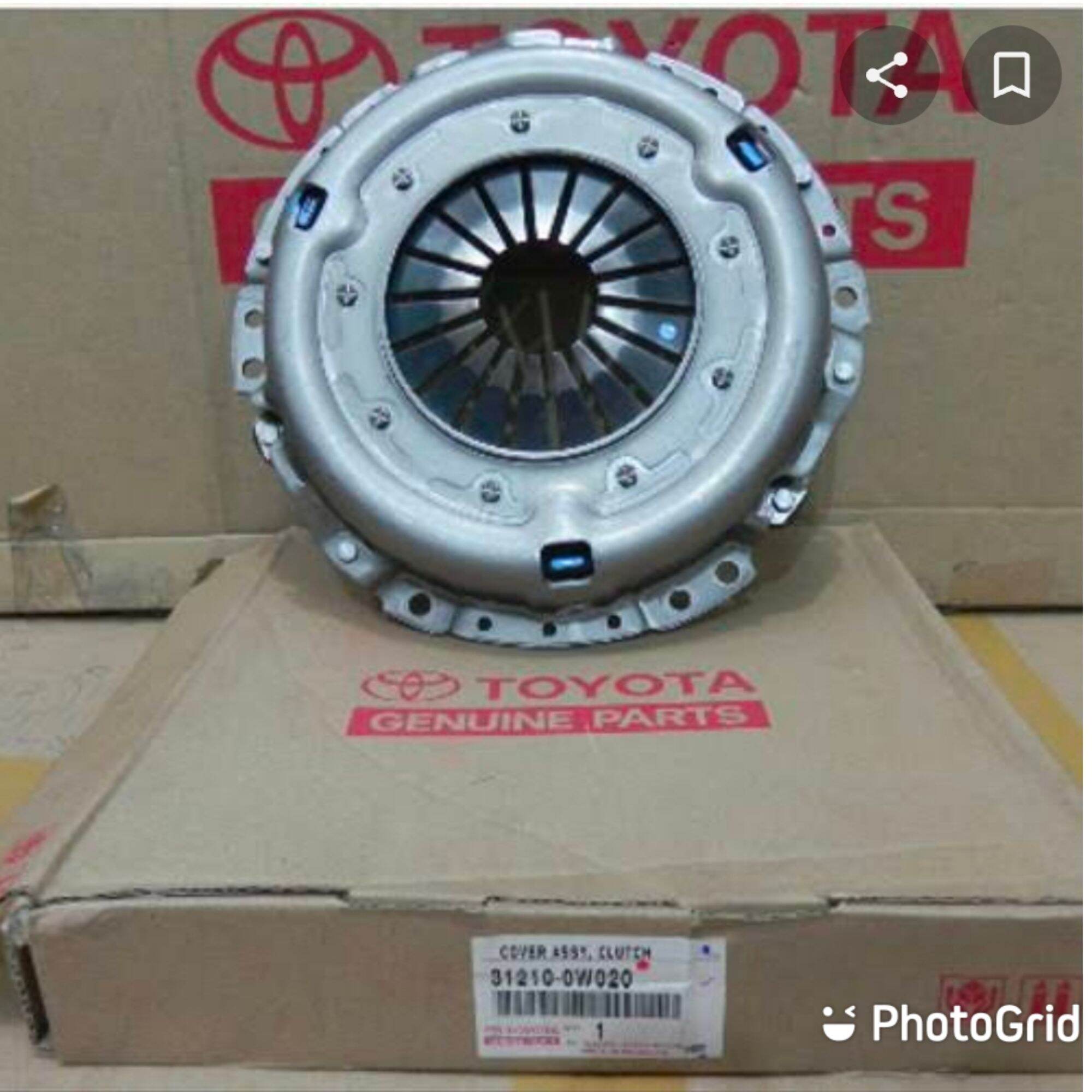 clutch cover matahari dekrup kijang 7K bensin 31210-0W020 | Lazada ...