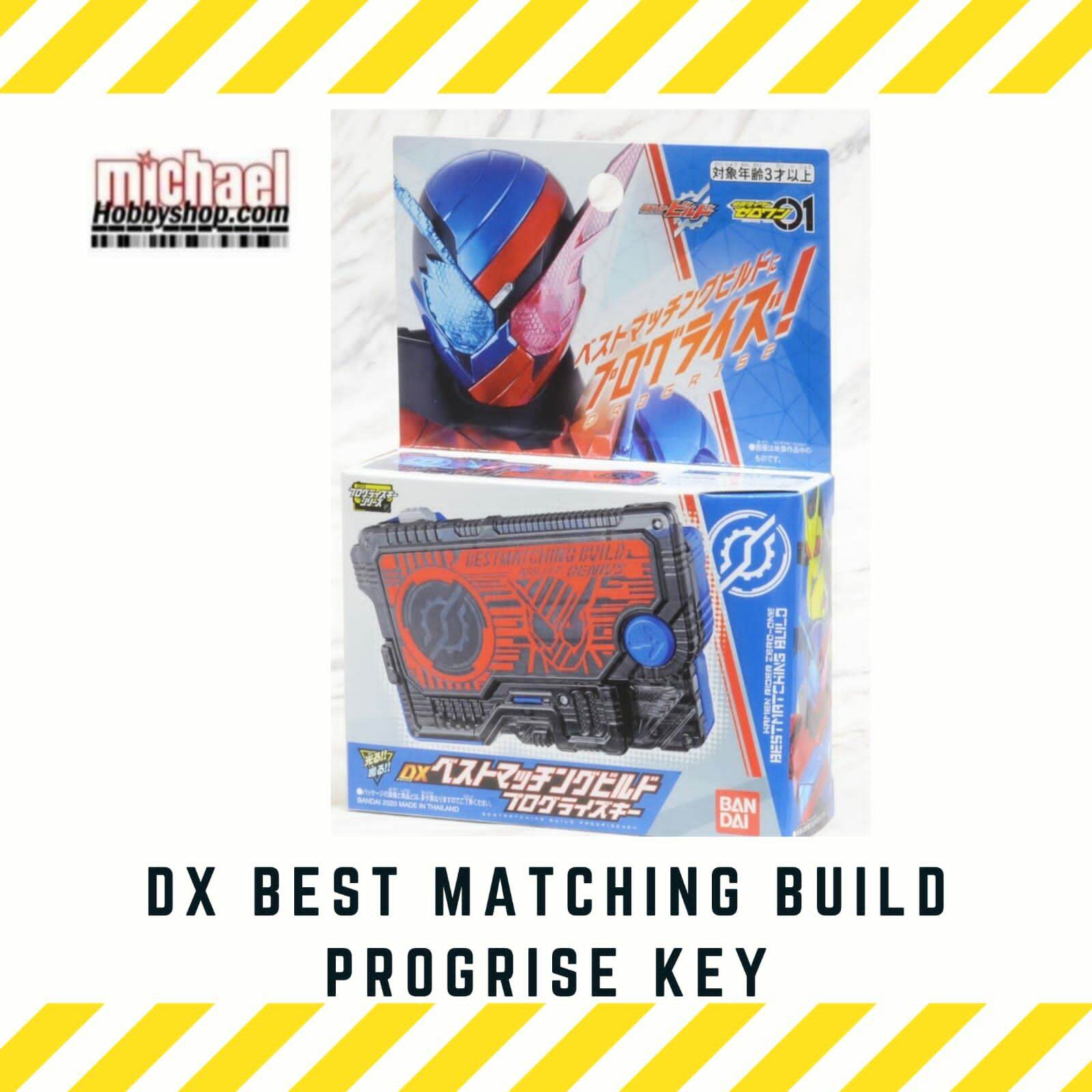 Bandai Kamen Rider Zero One DX Best Matching Build Progrise Key ...
