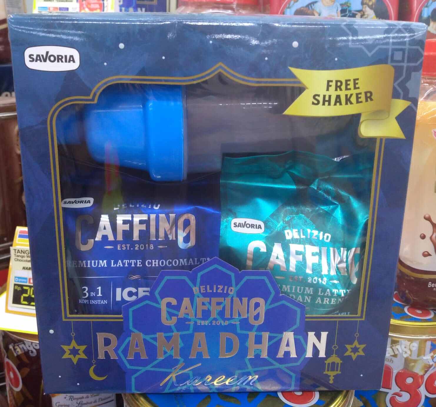 Savoria Delizio Caffino Ice Mix Varian Premium Latte-Pandan Aren 162gr ...