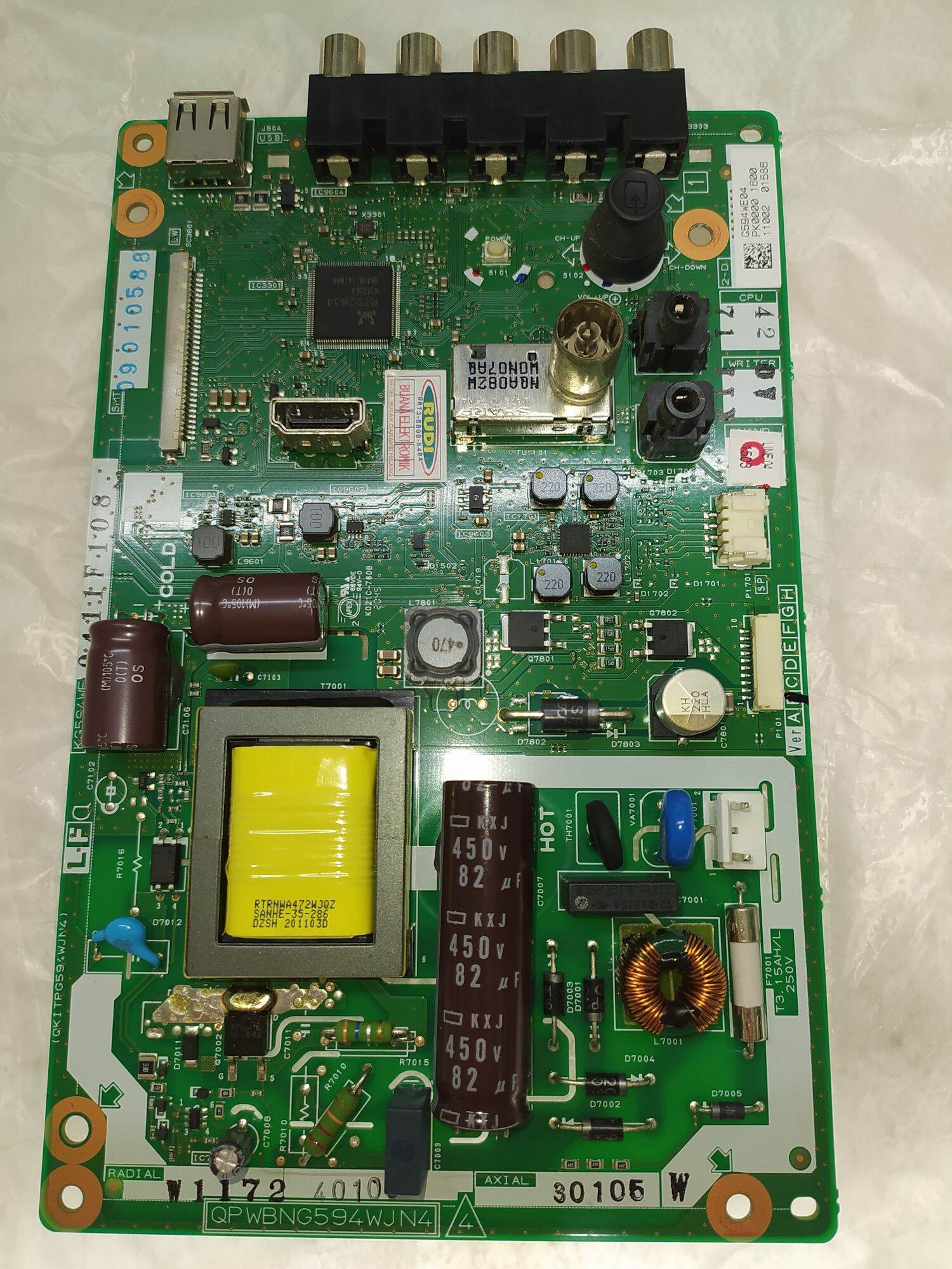 MB Mainboard Tv Led Sharp 24LE175 | Lazada Indonesia