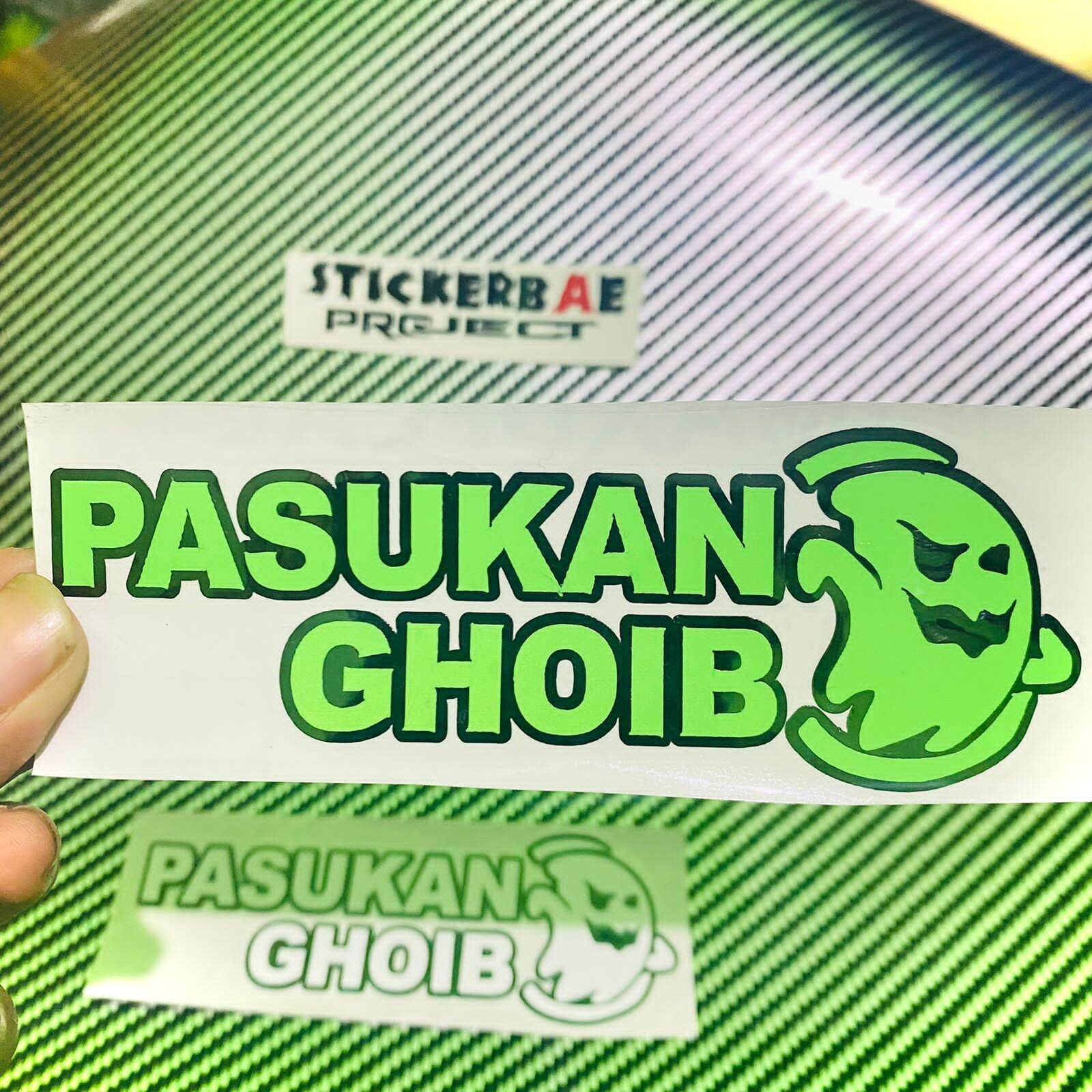 stiker pasukan ghoib cutting sticker best seller | Lazada Indonesia