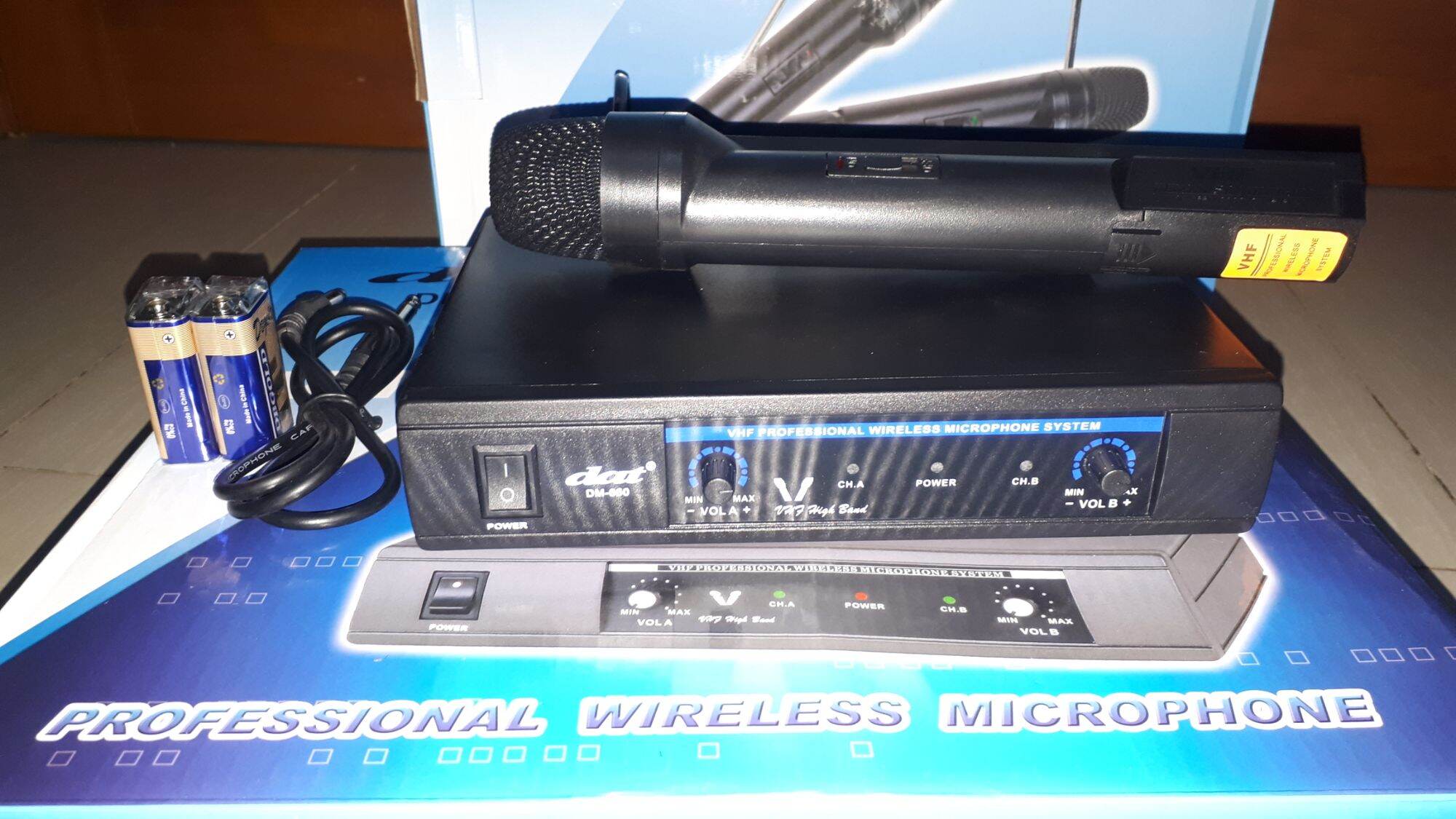 mic wirelles pro dat dm 660 asli original | Lazada Indonesia