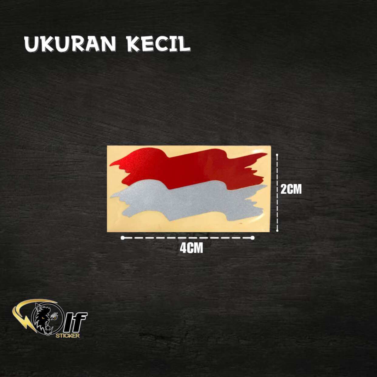 Sticker cutting bendera merah putih | Lazada Indonesia