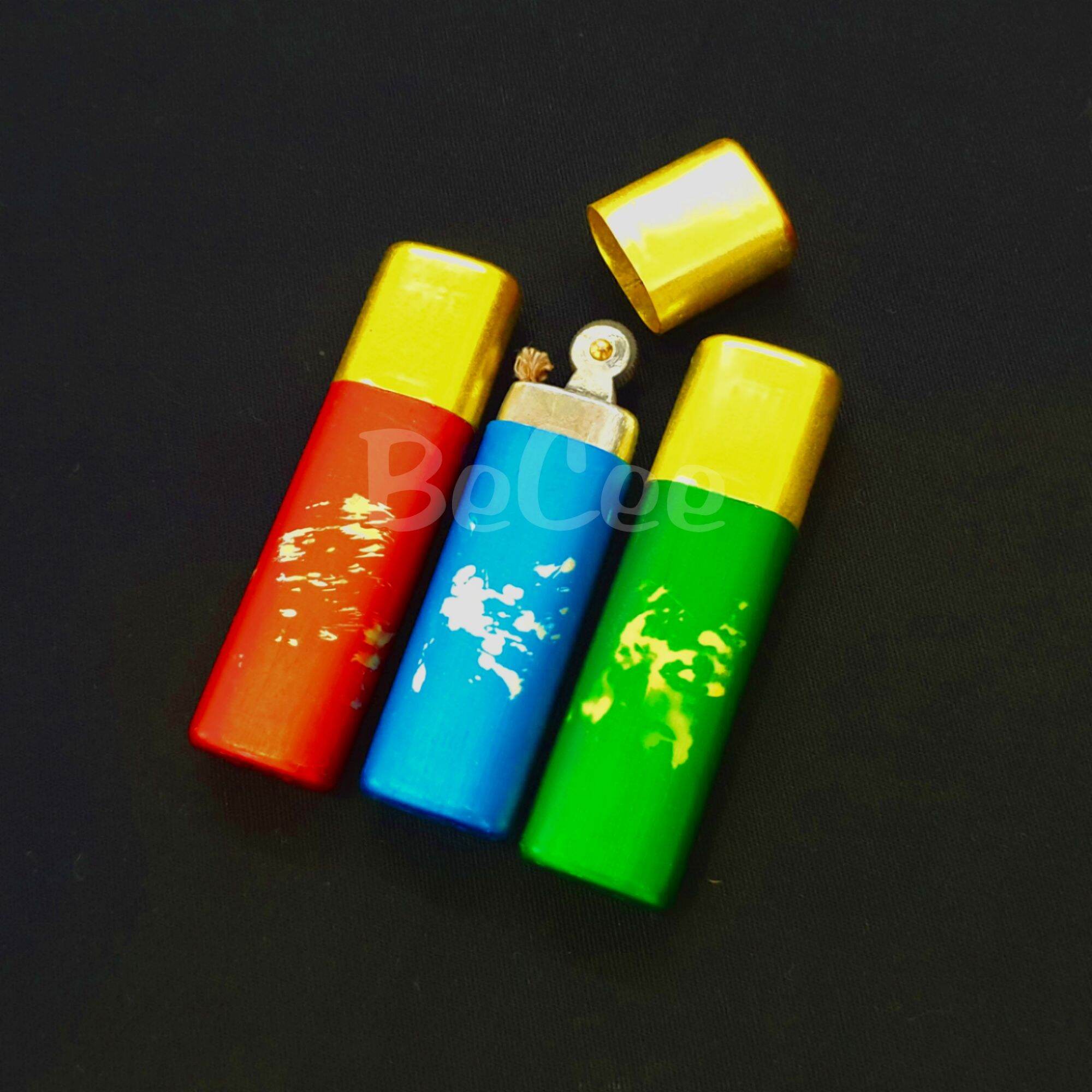 Korek Api Unik Jadul Sumbu Minyak Model Elegan Sunflowers Kuno Cocok ...