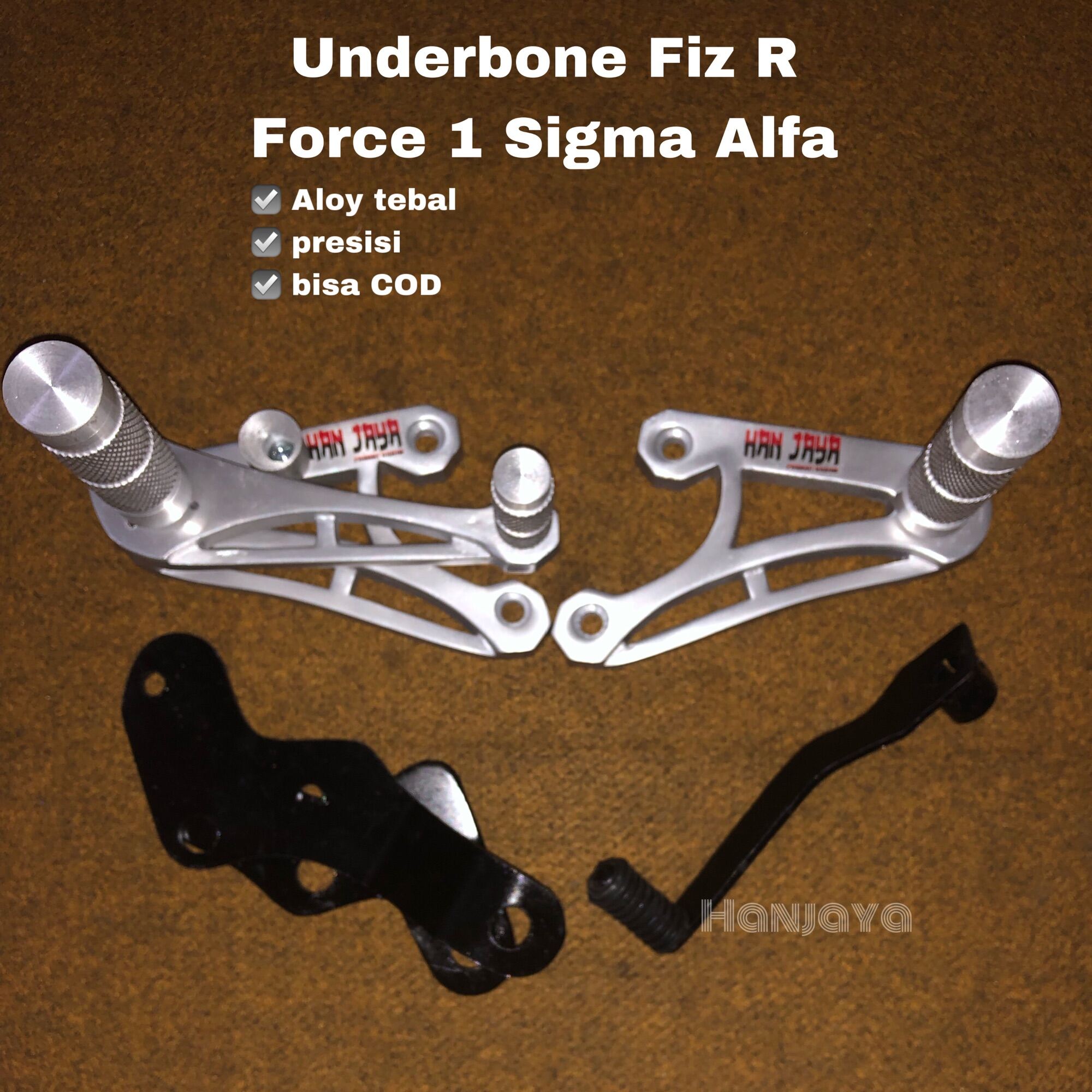 Foostep Underbone FIZ/FIZ R/F1Z/FORCE1/FORCE 1/ALFA/ZIGMA | Lazada ...