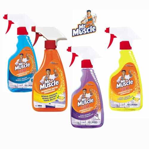 Mr Muscle Glass Botol 500ml - Pembersih Kaca | Lazada Indonesia