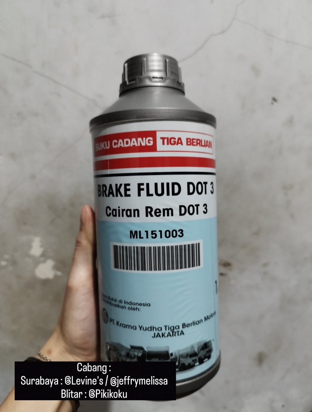 minyak rem KTB besar 1liter dot 3 minyak rem besar dot 3 minyak rem ...