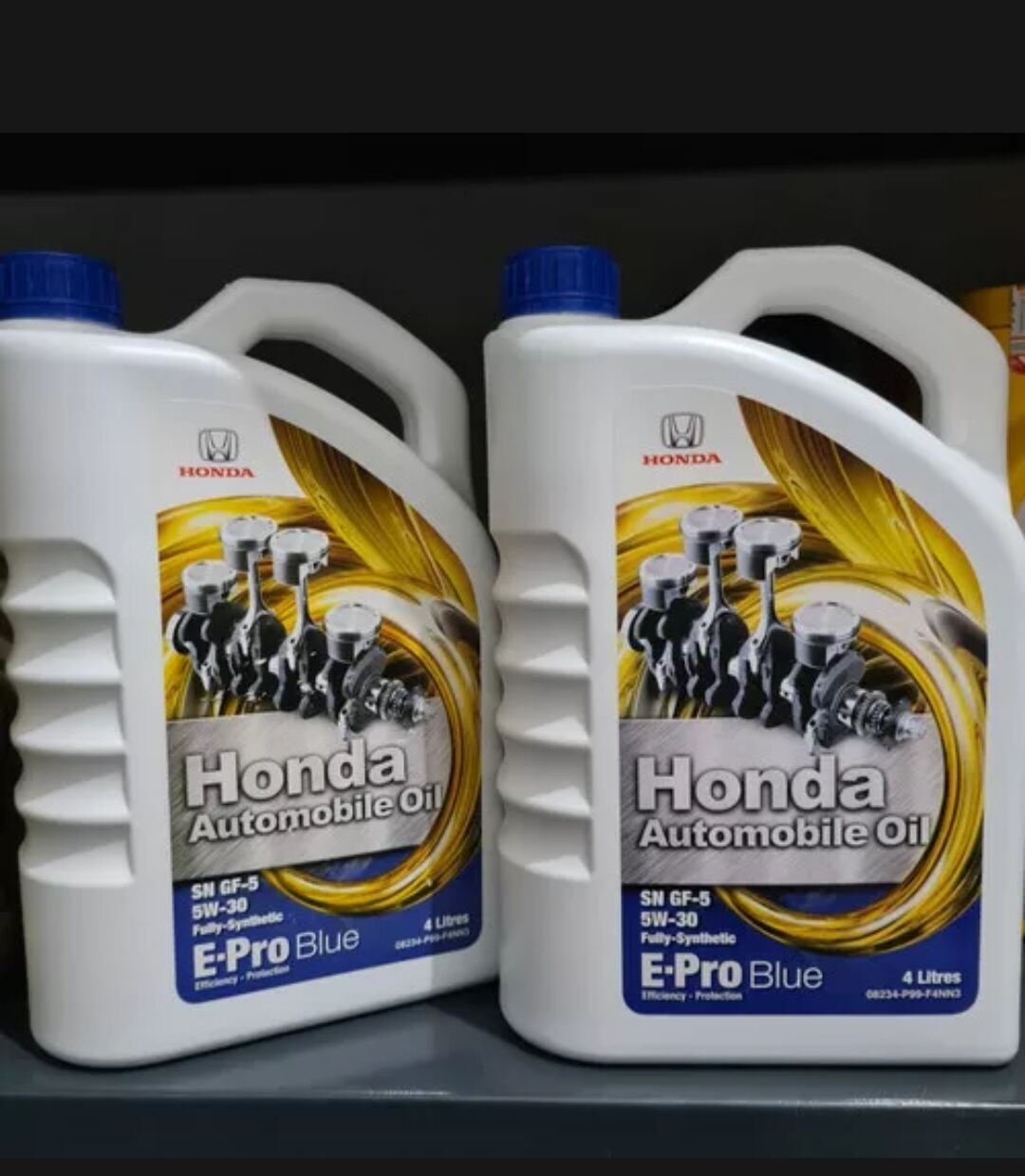 OLI HONDA EPRO BLUE SAE 5W-30 GALON ISI 4 LITER | Lazada Indonesia