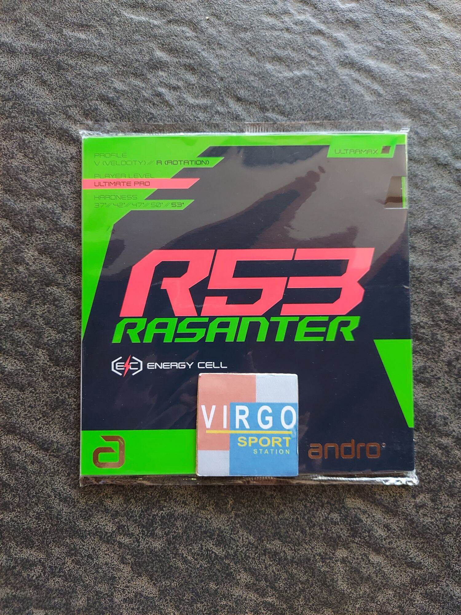 Andro Rasanter r53 ultramax karet rubber bat bet pingpong tenis meja ...