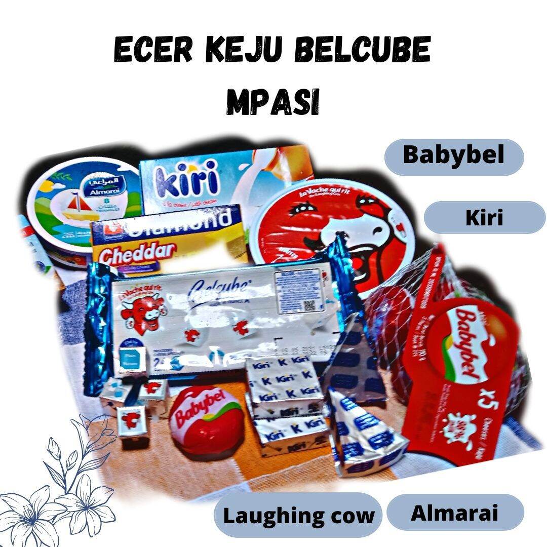 Ecer Keju Belcube | Keju Babybel | Keju Kiri | Laughing Cow | Almarai ...