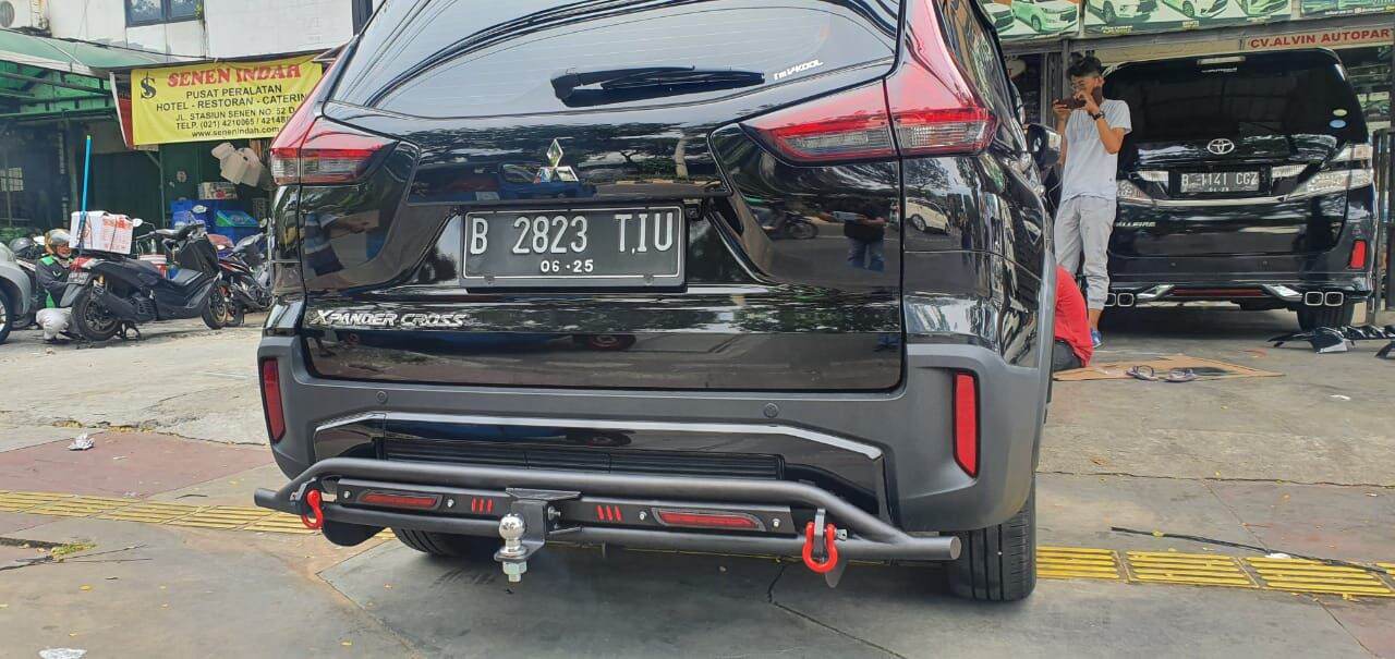 Towing Belakang Xpander Model Cobra Bumper Belakang Xpander Cobra Besi ...