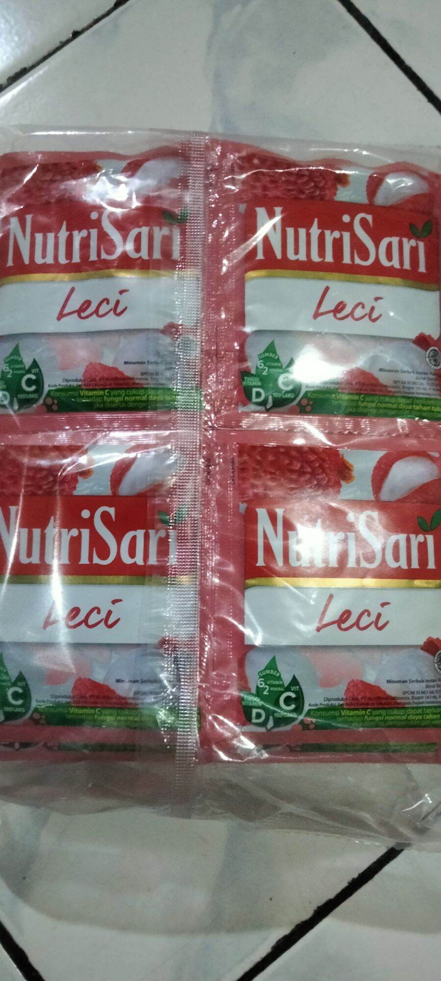 NutriSari Leci Sachet Isi 10pc/ 1 Renceng | Lazada Indonesia