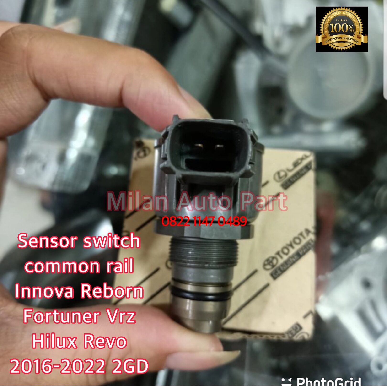 Sensor switch common rail Innova Reborn Fortuner Vrz Hilux Revo 2GD ...