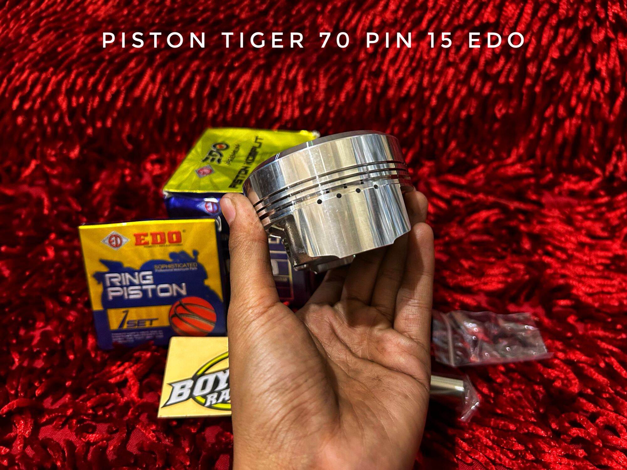 PISTON 68 PIN 15 PISTON TIGER 68 PISTON PISTON DOME CUSTOME EDO ...