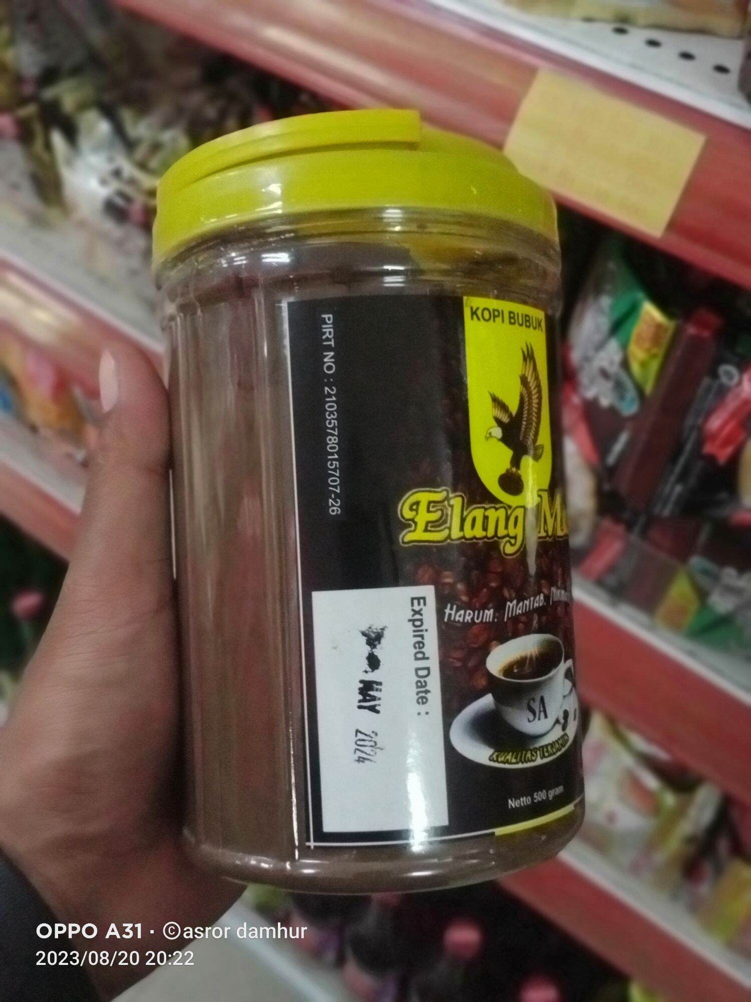 1 toples kopi elang ems isi 500grm | Lazada Indonesia