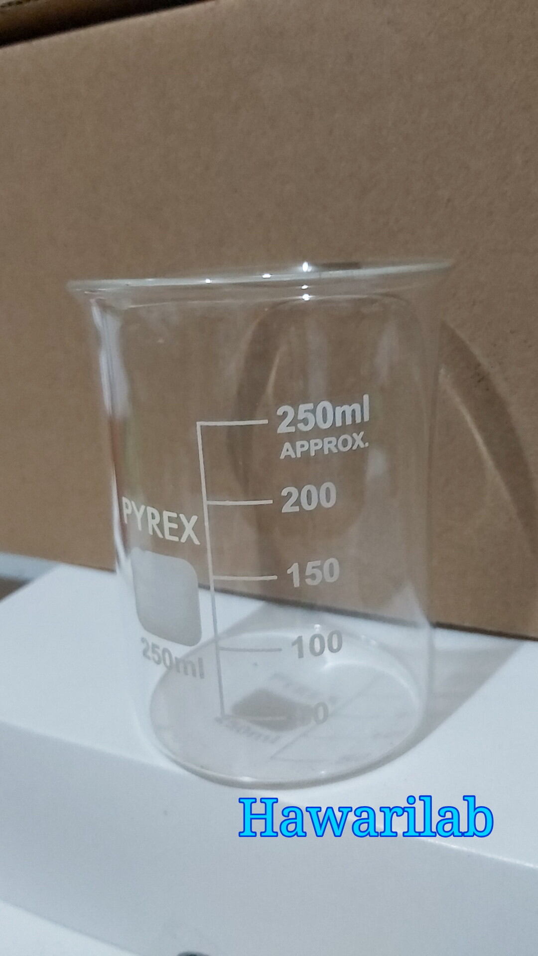 gelas kimia/beaker glass 250ml kaca | Lazada Indonesia