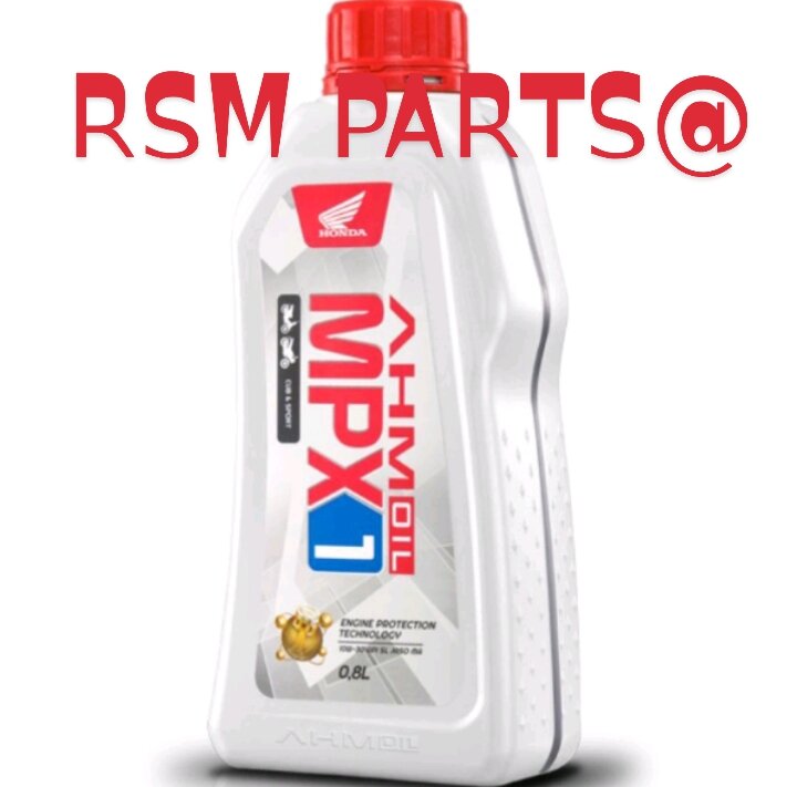 OIL OLI MPX 1 800ML SAE 10W-30 SL JASO MA OLI HONDA MPX1 AHM | Lazada ...