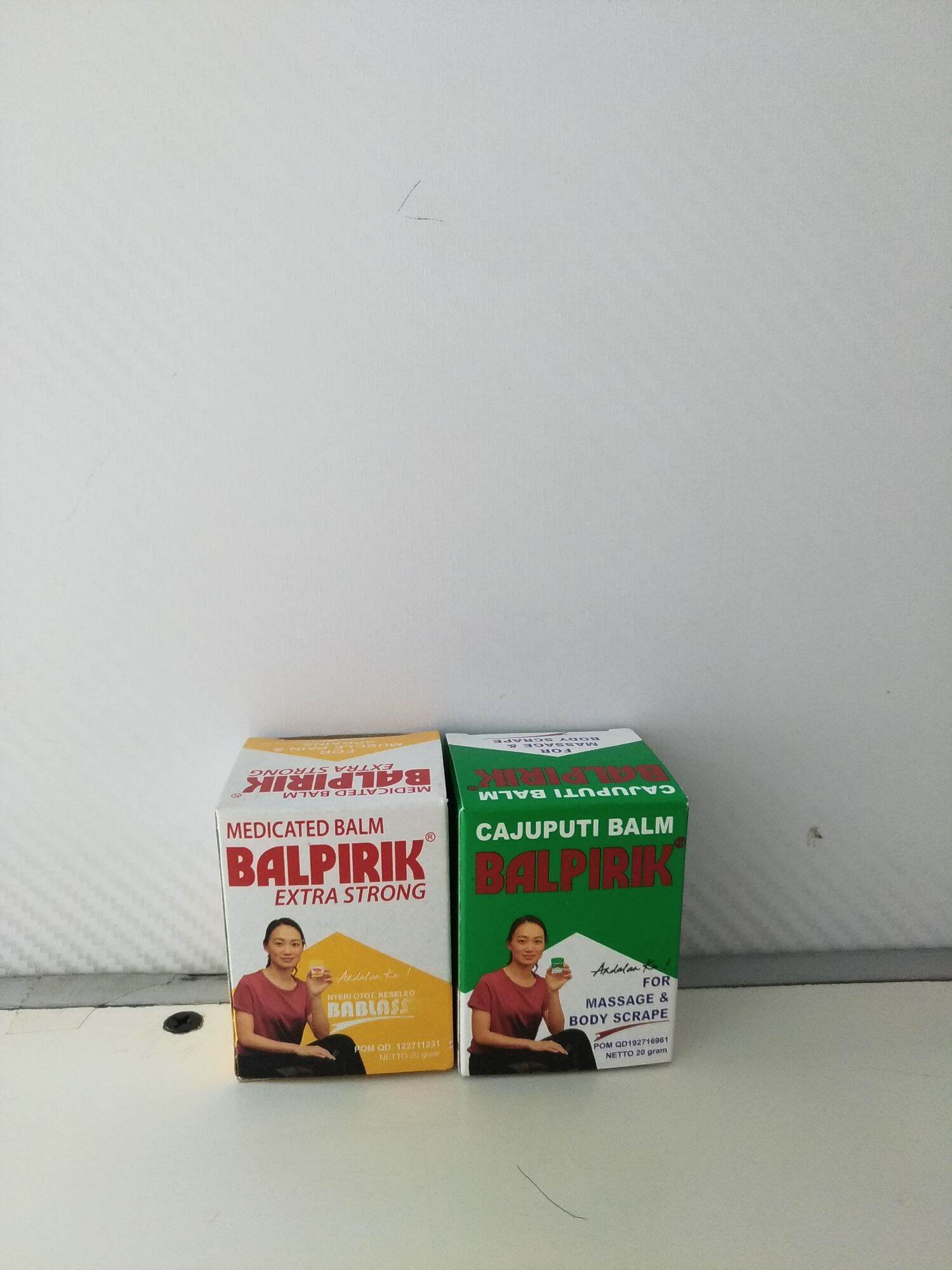balsem balpirik hijau kayu putih / kuning extra strong / ekstra kuat ...