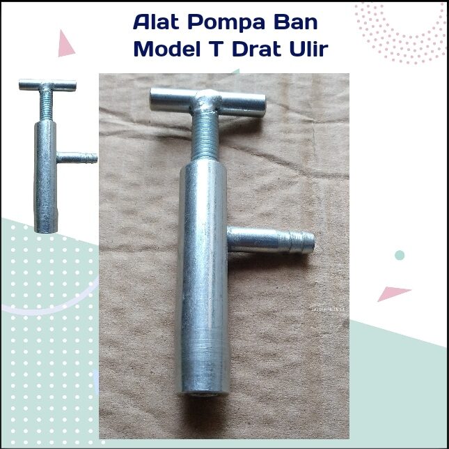 ALAT POMPA BAN MODEL T DRAT ULIR | Lazada Indonesia
