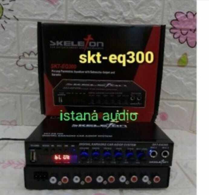 Parametrik SKELETON SKT-EQ 300 BLUETOOTH USB-SD Karoke with Equalizer | Lazada Indonesia
