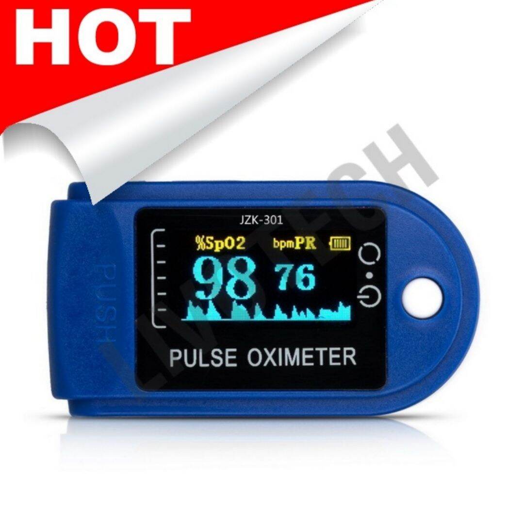 Pulse Oximeter Saturasi oksigen alat cek nadi | Lazada Indonesia