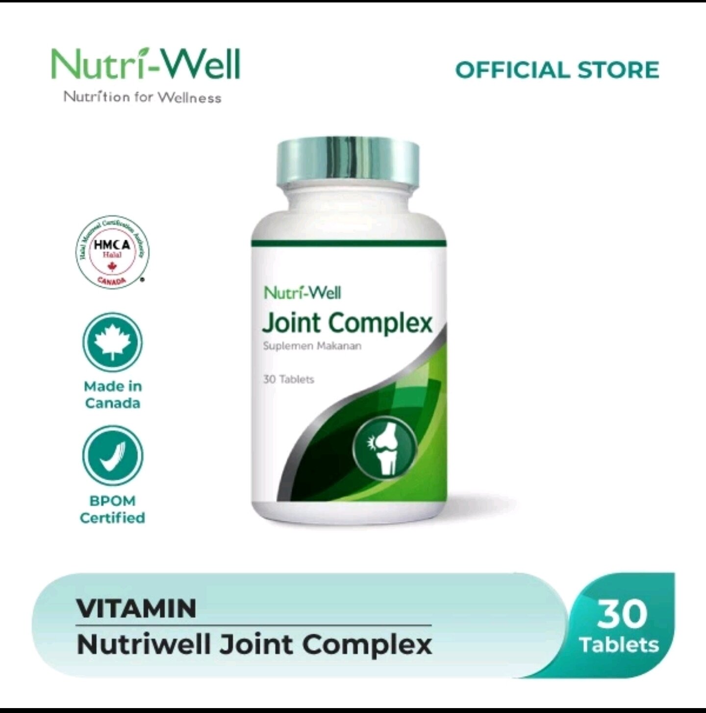 Nutriwell Joint Complex (30 Tablet) | Lazada Indonesia