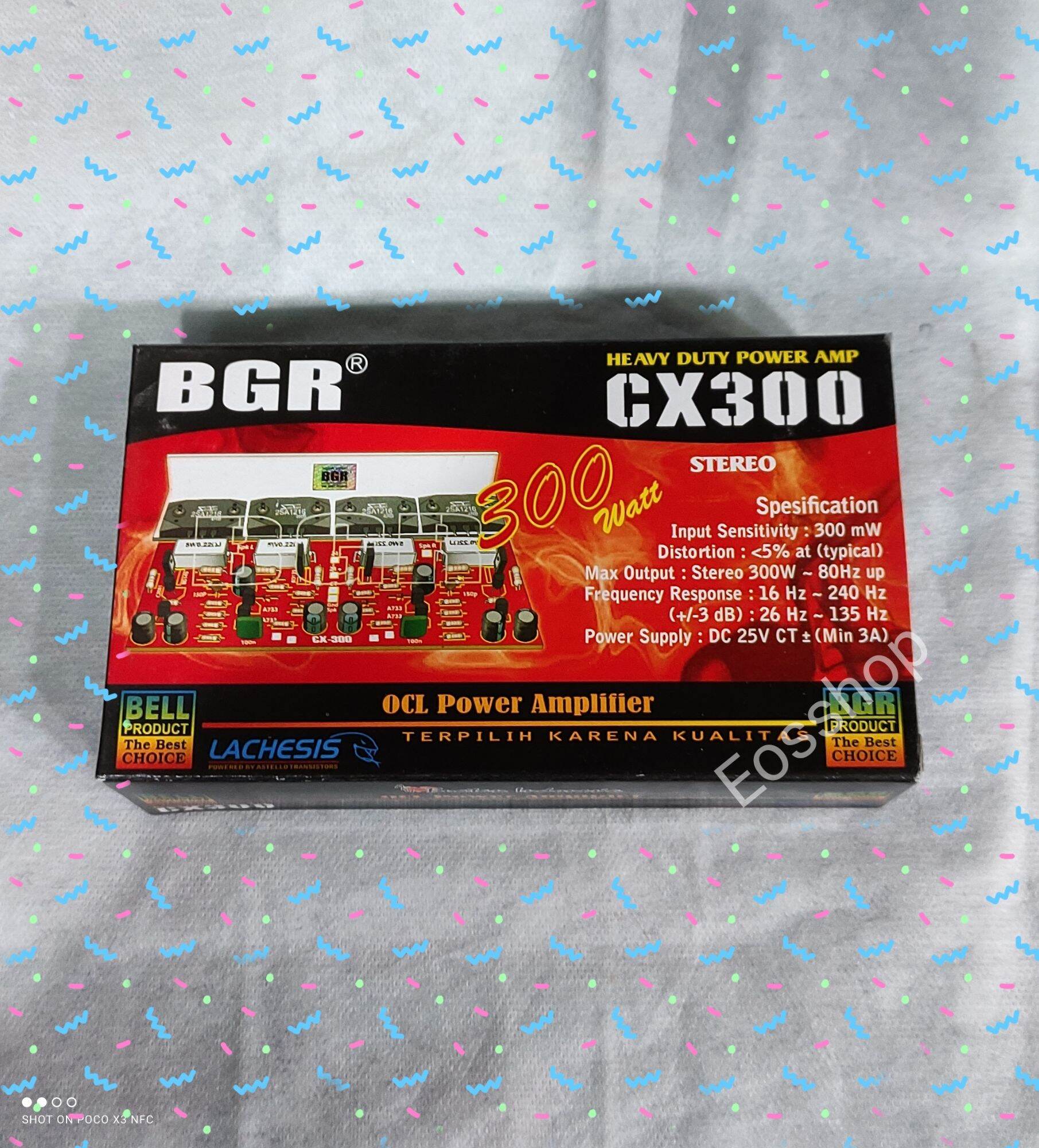 Kit Ampli Streo CX 300 BGR BELL | Lazada Indonesia