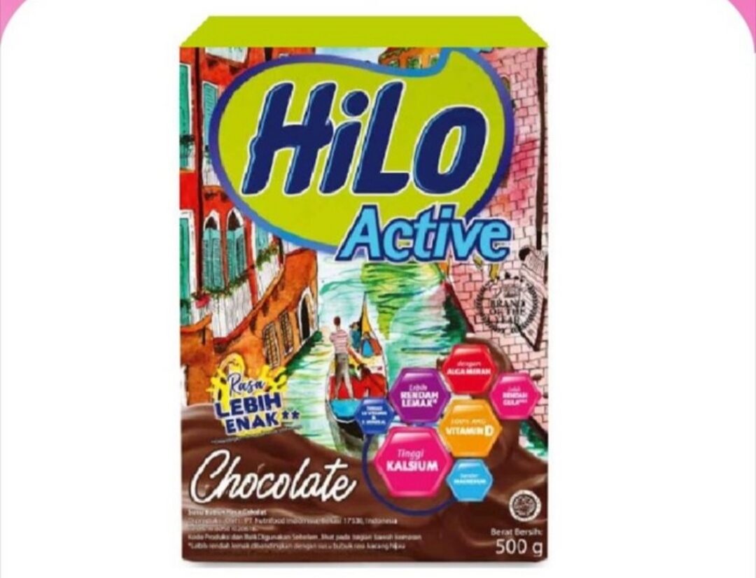 HILO Active Chocolate Susu Box 500 gram | Lazada Indonesia