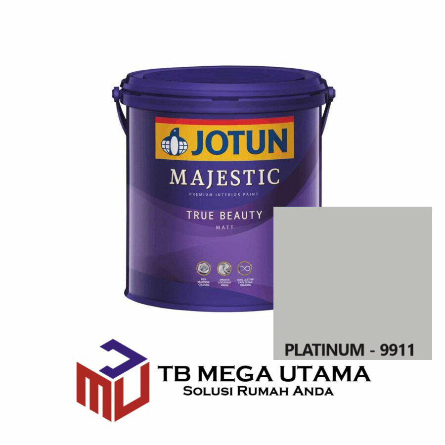 Jotun Majestic True Beauty Matt 9911 Platinum 2,5 Liter | Cat ...