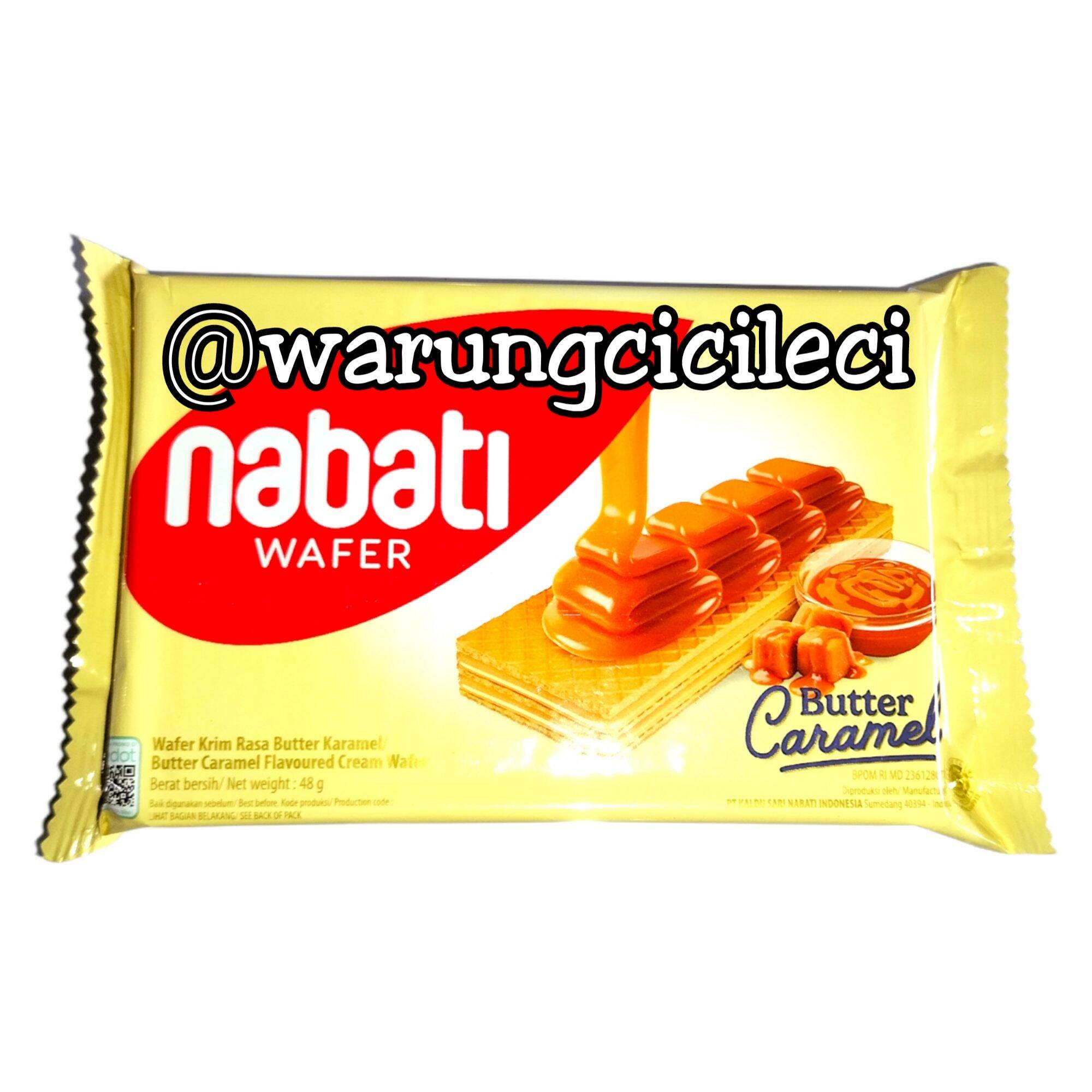 NABATI WAFER RASA BUTTER CARAMEL 48g | Lazada Indonesia