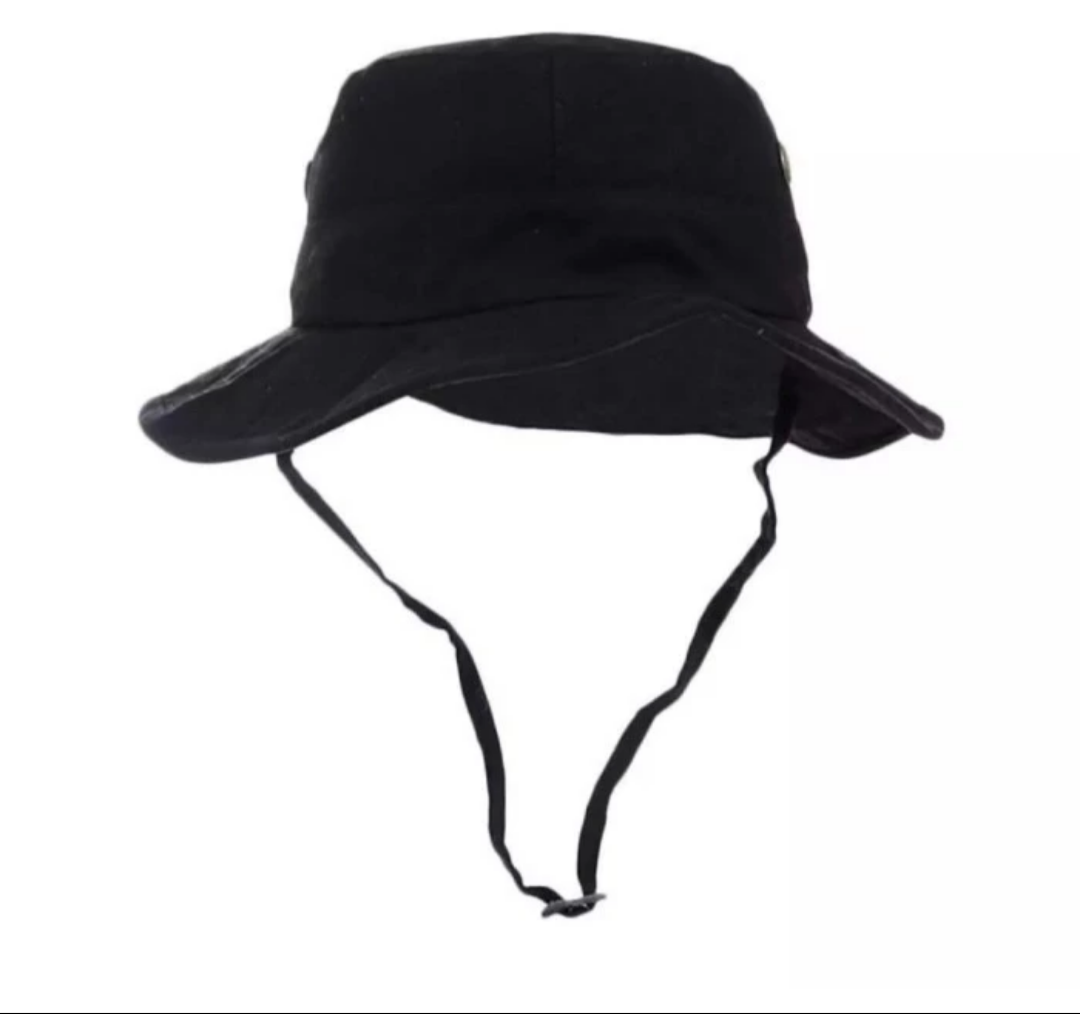 Topi Gunung Rimba Tali Hiking Hutan Camping Hat Tali Hitam Lembut Bahan ...