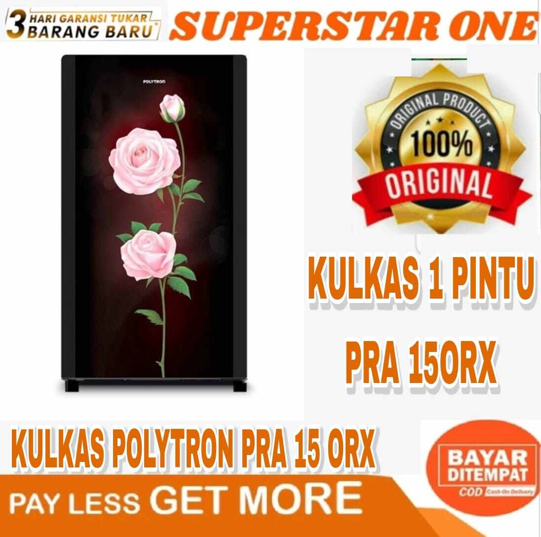 Polytron kulkas 1 pintu PRA 15 ORX kulkas Polytron PRA 15ORX | Lazada ...
