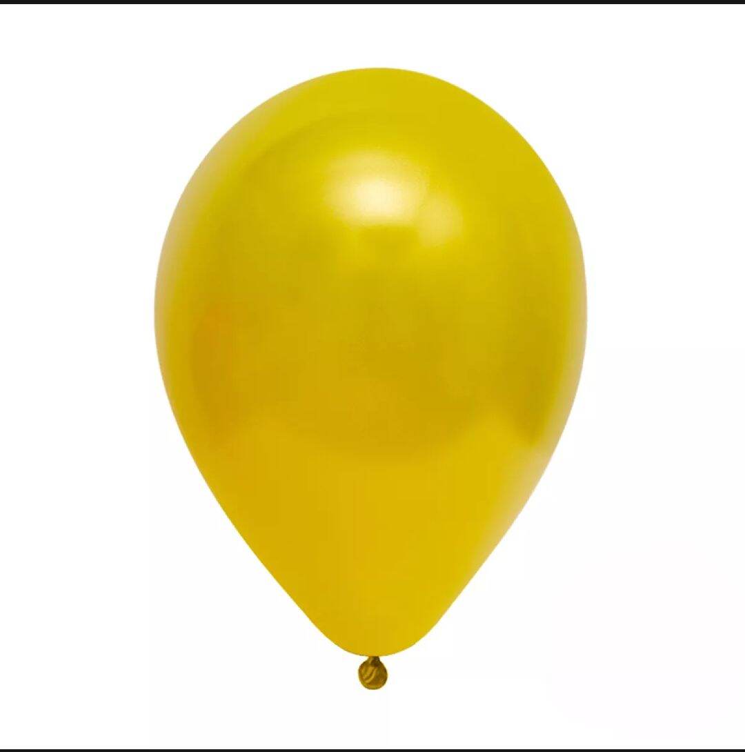 20 pcs balon latek warna kuning/ balon ulang tahun | Lazada Indonesia