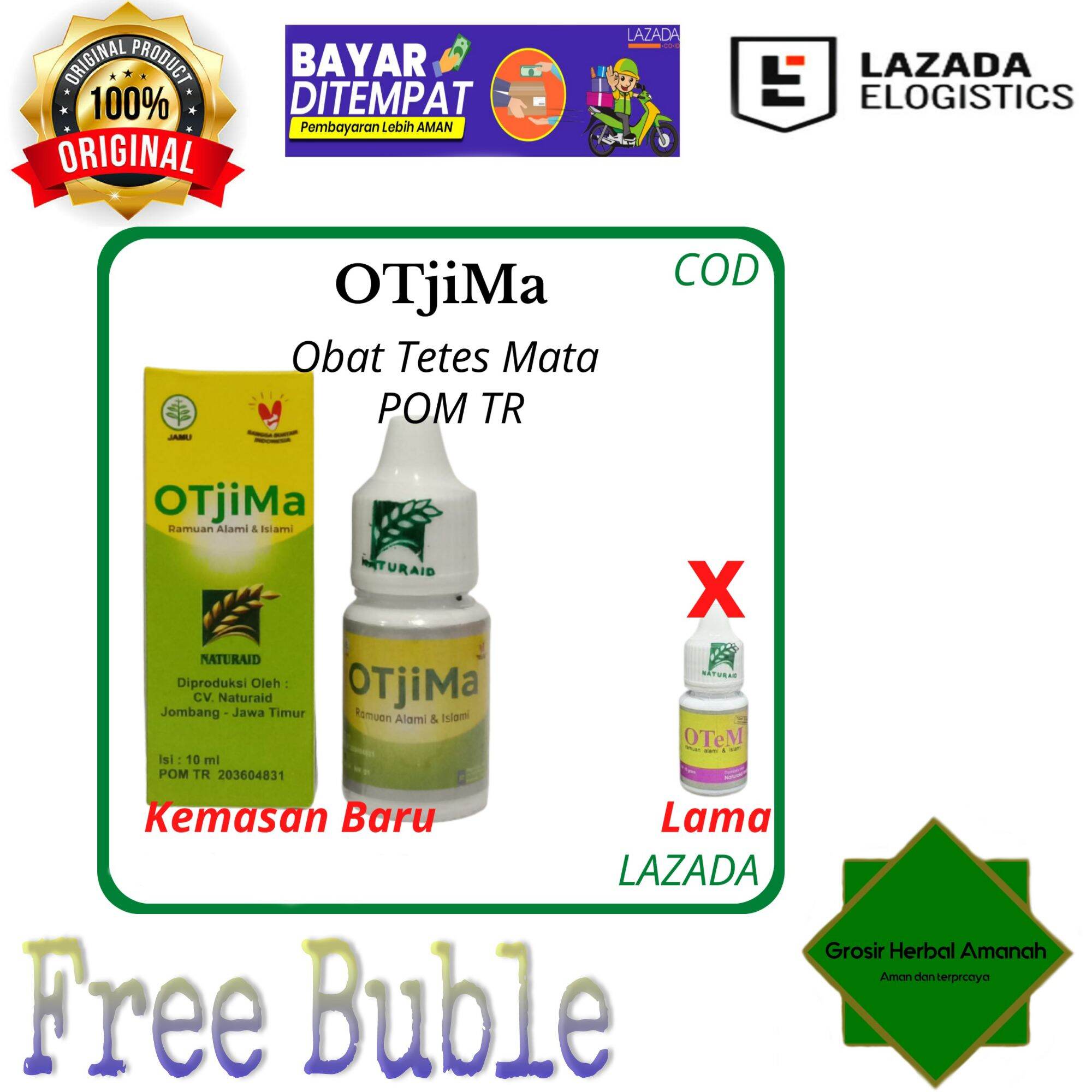 Best Seller OTEM - Otjima Obat Tetes Mata Madu - Herbal Katarak ,Radang ...