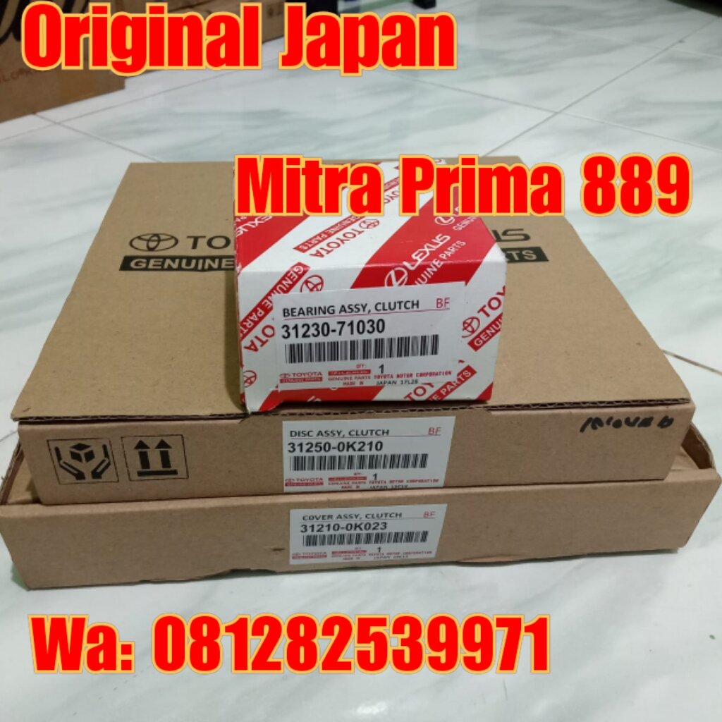Kampas kopling set Clutch Cover Dekrup Matahari Clutch Disc Deklahar ...