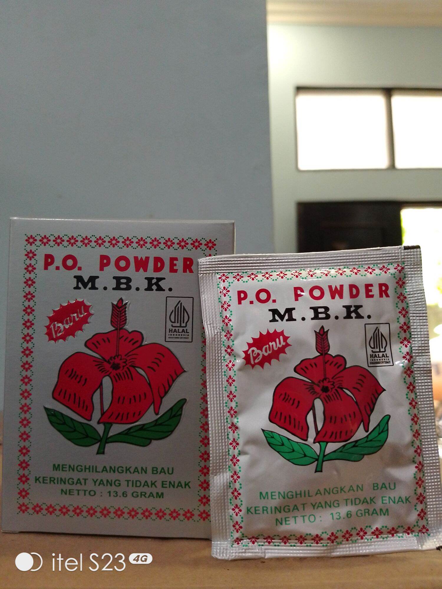 M.B.K Bedak sachet 13.6gr Silver | Lazada Indonesia