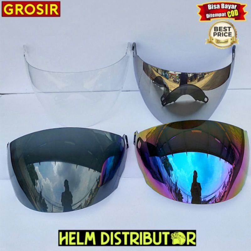 Visor Helm / Kaca Helm INK CX22 KYT ROMIO BMC NHK MDS (bening & hitam ...