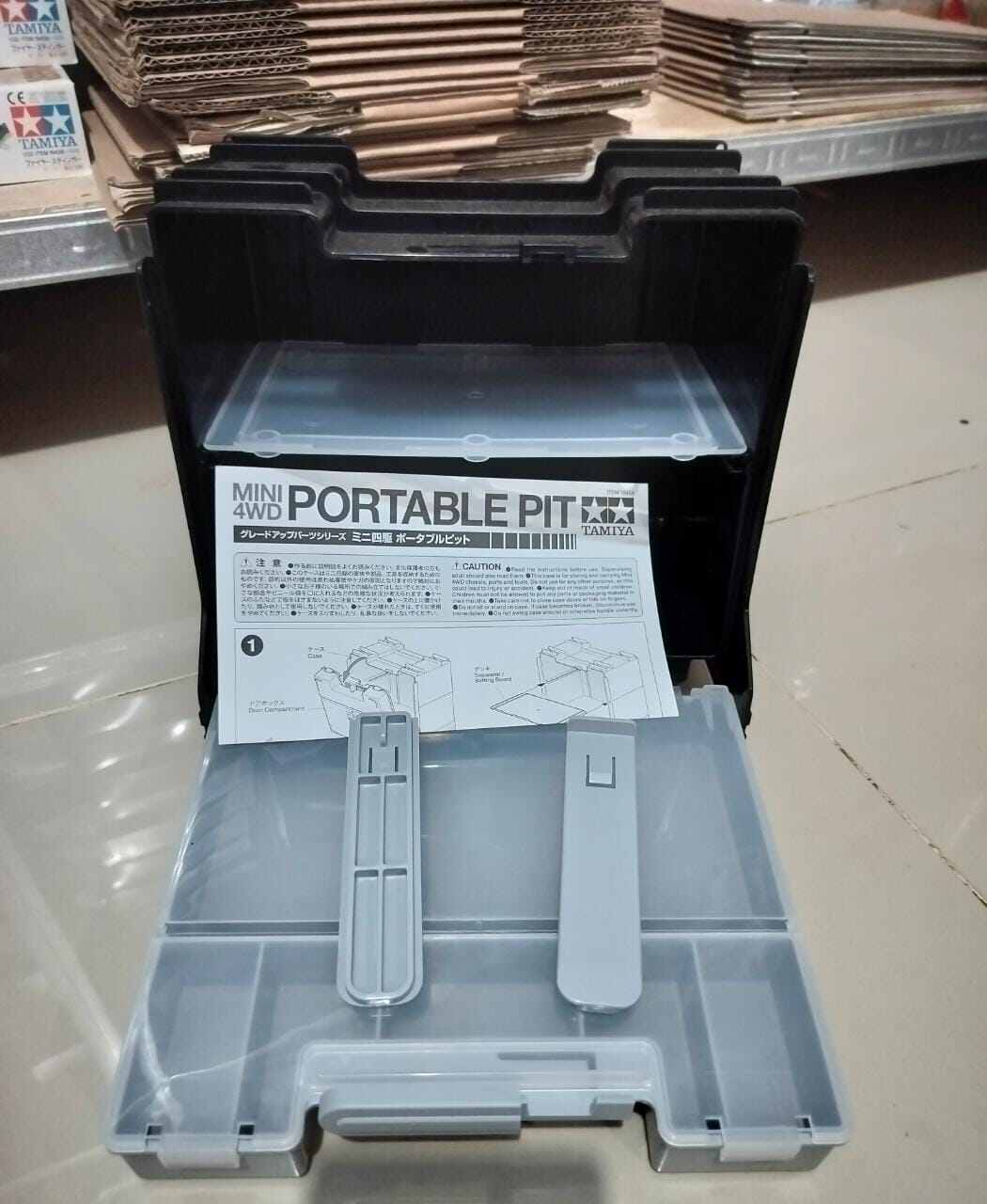 Tamiya 15424 Portable Pit / Portabel Pit Box / Pitbox Ketengan ( 1 ...