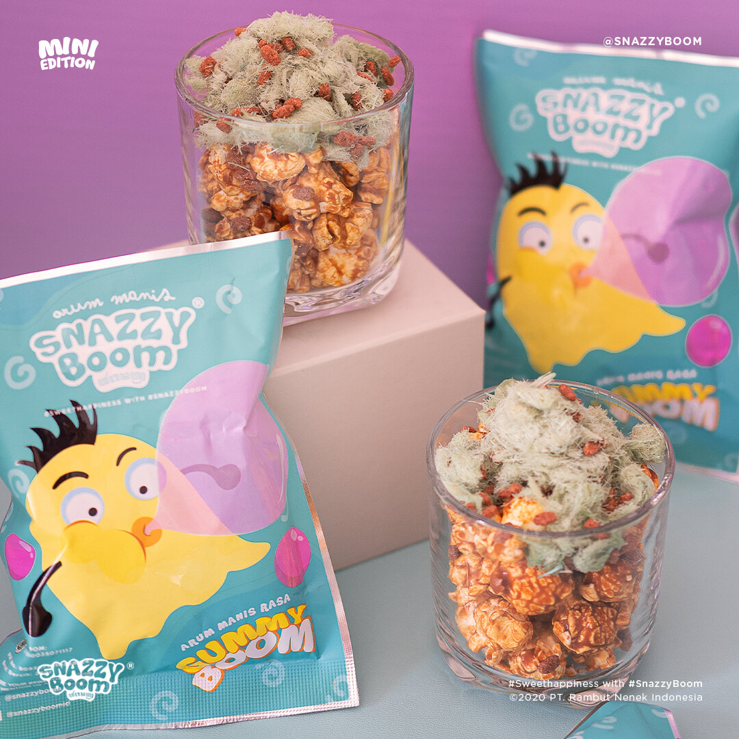 Snazzy Boom Arum Manis Mini Rasa Gummy | Lazada Indonesia