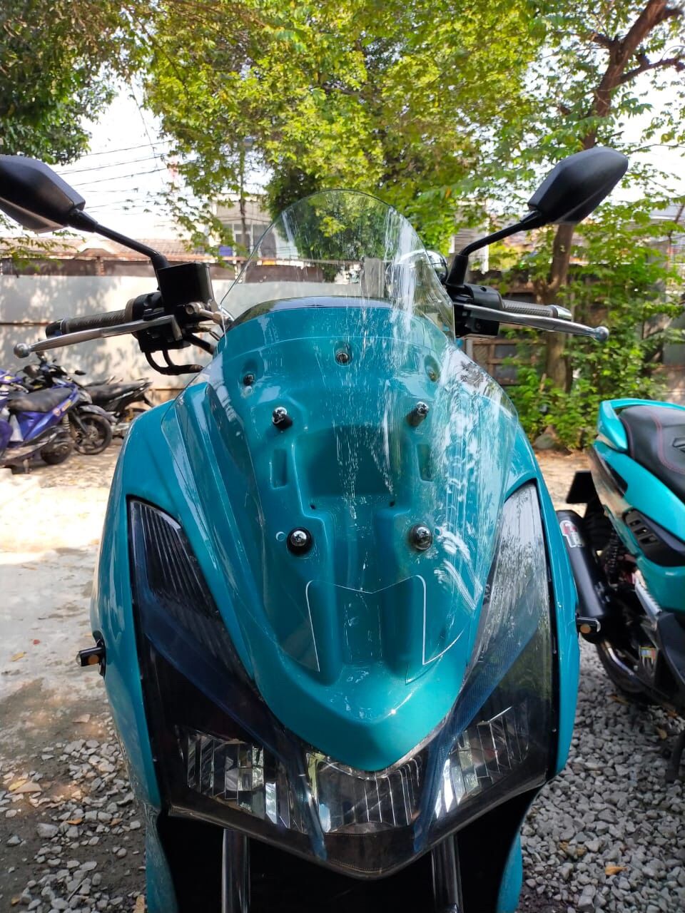 windshield yamaha lexi tdr visor lexy flyscreen yamaha lexi tdr mini ...
