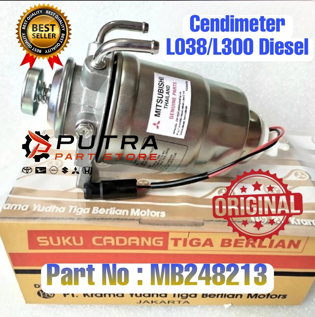 Sendimeter Fuel Filter Assy Pompa Solar Komplit L038 L300 Diesel ...