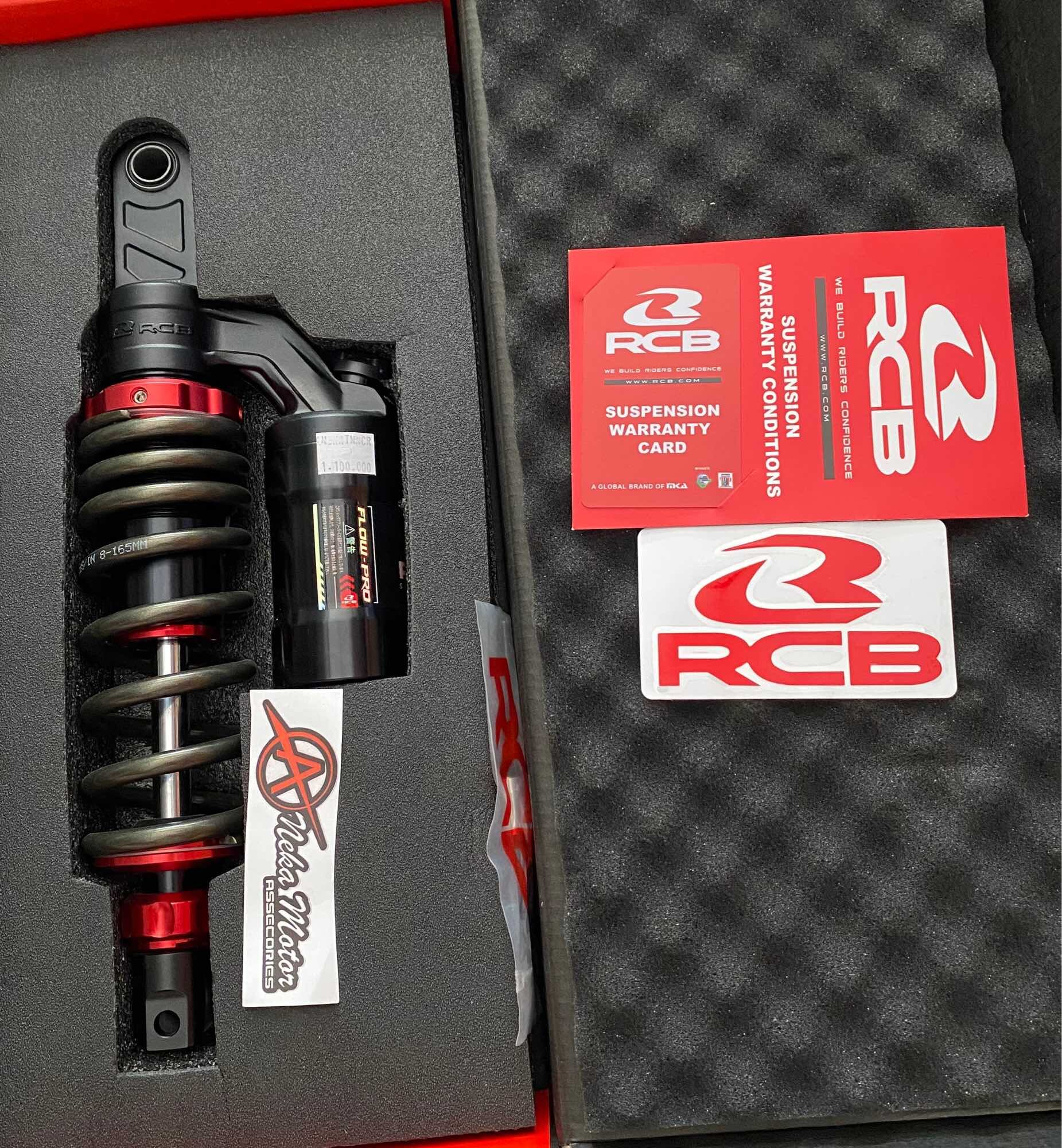 MONOSHOCK RCB FLOW PRO (G-BK) VARIO 150 125 UKURAN 330 MM HITAM PIR ...