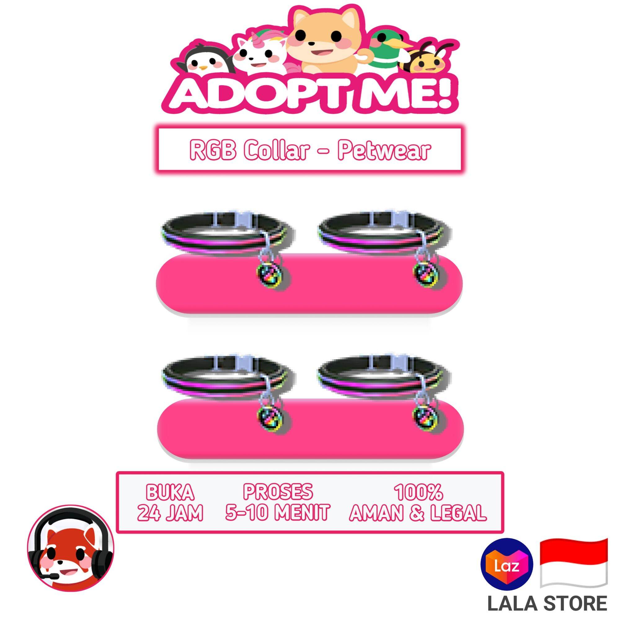 Adopt Me Petwear - RGB Collar - Roblox | Lazada Indonesia
