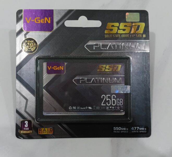 SSD Solid State Drive V-GeN 256GB / 240GB SATA 3 SSD SATA III VGEN ...