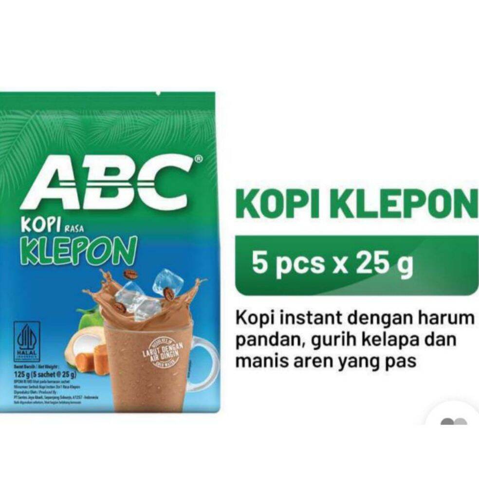 Kopi ABC Klepon 1 Bag (5 x 25 gram)-KOPI ABC RASA KLEPON-abc kopi ...