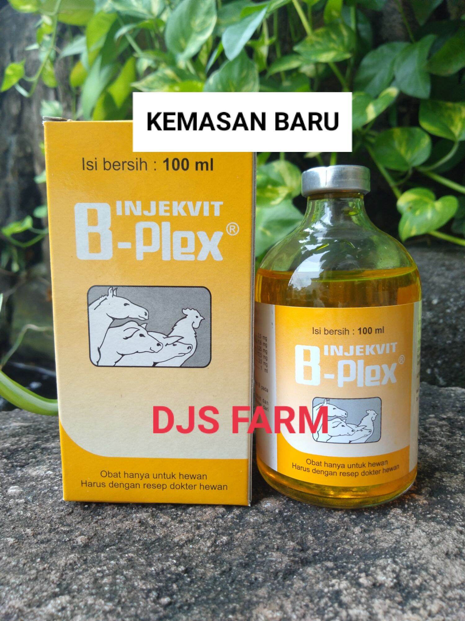 Injekvit B Plex Vitamin B Kompleks 50 ml 100 ml Medion Vitamin B ...