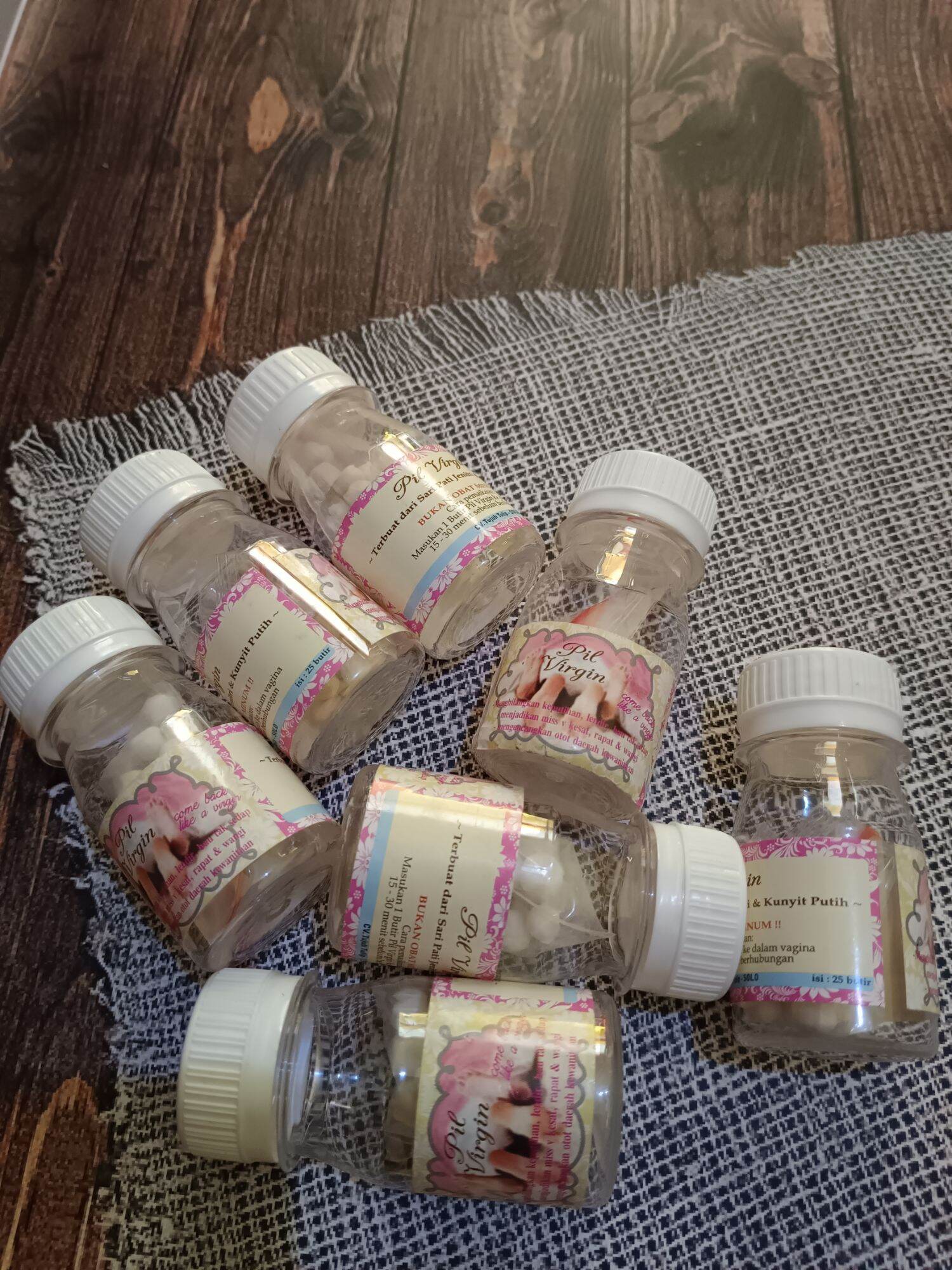 Pil Virgin Perapat Miss V / Pil Sari Pati Jenitri dan Kunyit Putih ...