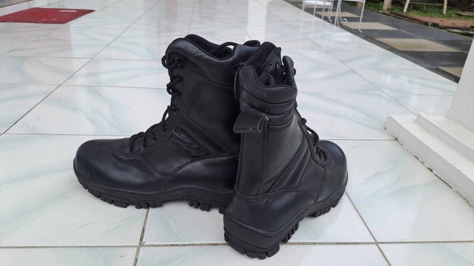 Sepatu PDL TNI satpam polri ukuran 40 | Lazada Indonesia